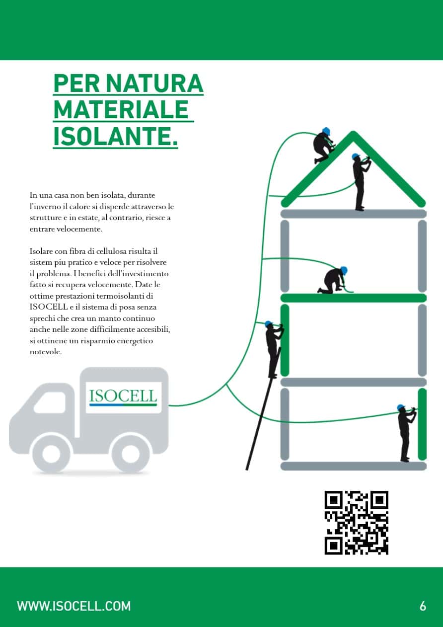 ISOCELL - Insufflaggio Isolamento Termoacustico con Insufflaggio
